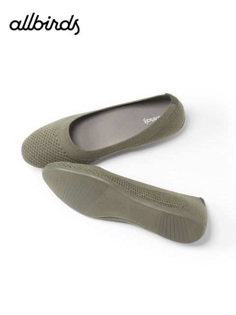 Allbirds Tennis Ballet Shoes Tree Breezer Commuter Black Breathable ...