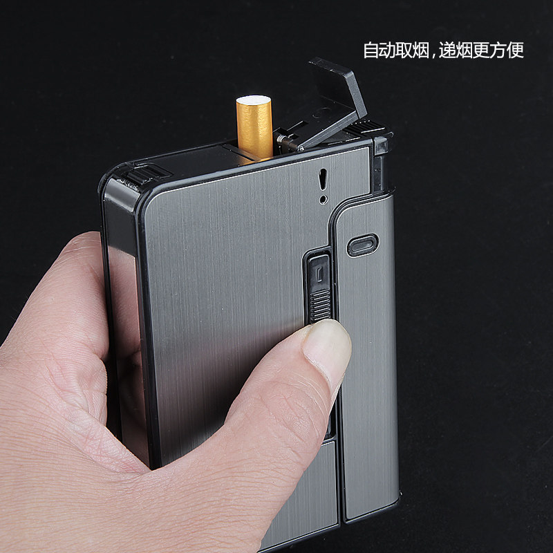 Estuche Personalizado para Cigarrillos Ai fang de Aluminio con Encendedor