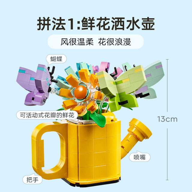 Lego Lego Sanhe 1 31149 Person Sprinkle kettle Combat Block Swing ...