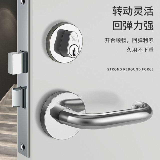 Stainless steel fire door lock full set of universal fire door lock ...