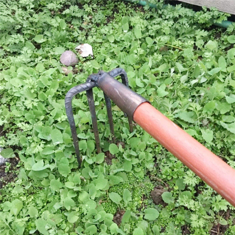 Round Steel Agricultural Iron Rake - Three-Tooth And Four-Tooth Steel ...