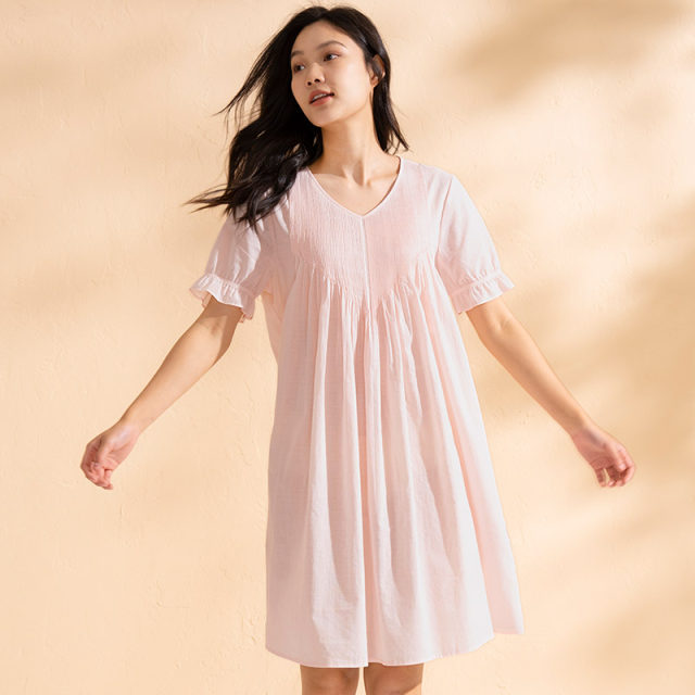 Maniform cotton lifestyle pure cotton pajamas for women summer 2024 new ...