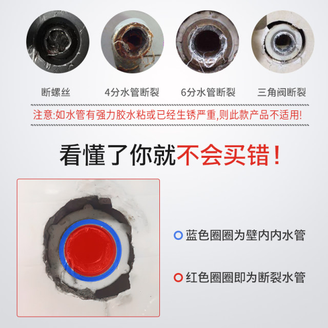 Faucet broken head screw extractor triangular valve water pipe slip ...