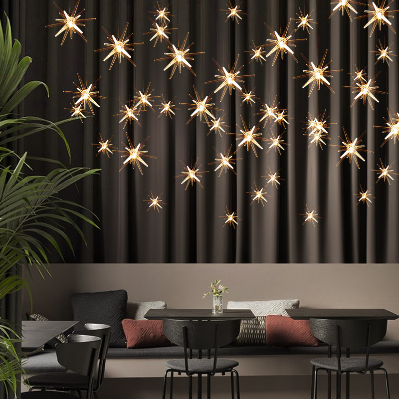 Люстра для лестницы Star Light - Современный длинный подвесной ...