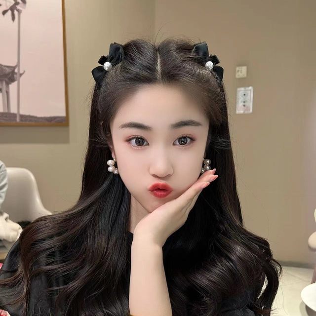 Bow Princess Head Small Clip Hair Card Women's High-end Side Bangle ...