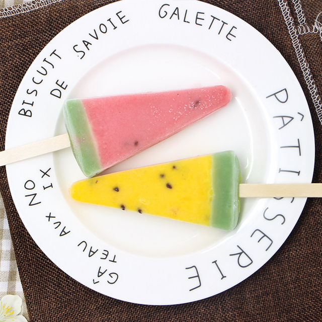 New product hot selling Lotte Lotte Watermelon Fruit Bell Fruit ice cream ice cream yellow ...