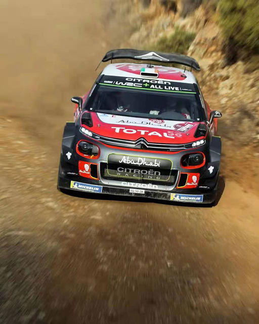 KM Thor's new rally car simulation Citroen C3 with light group RC ...