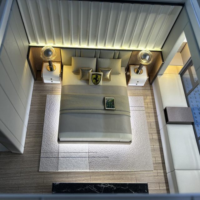 Expo craft building sand table model mini simulation miniature mobile ...