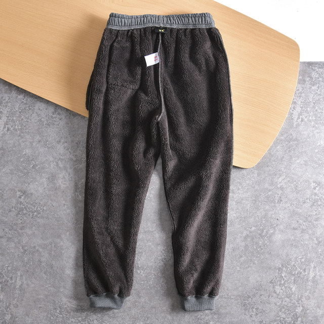 A piece of winter! Add velvet thick! Foreign trade men's tail goods ...