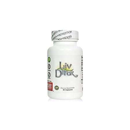 Liv D-Tox - 60 Capsules - Liver Detox and Cleanse Support