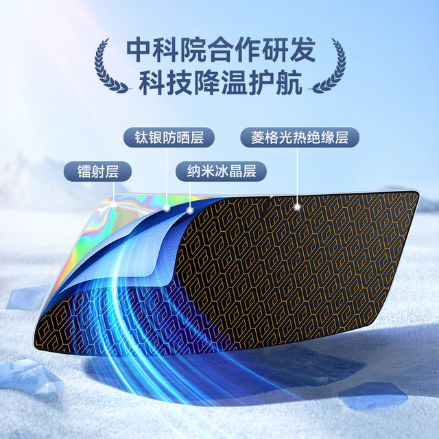 Car sunshade front baffle car sun protection heat insulation shade ...