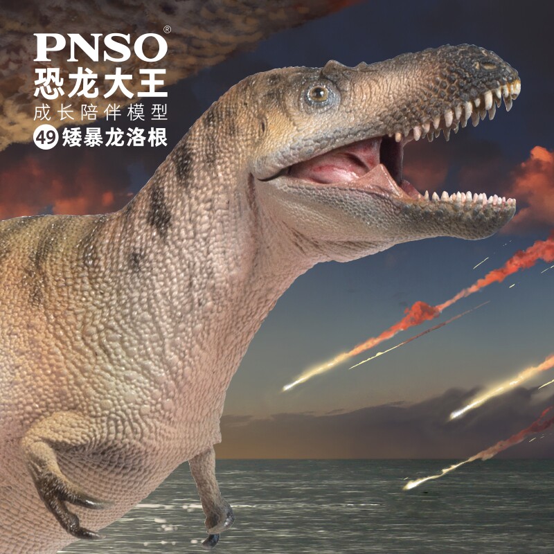 Pnso Dwarf Tyrannosaurus Logan Dinosaur Model 49