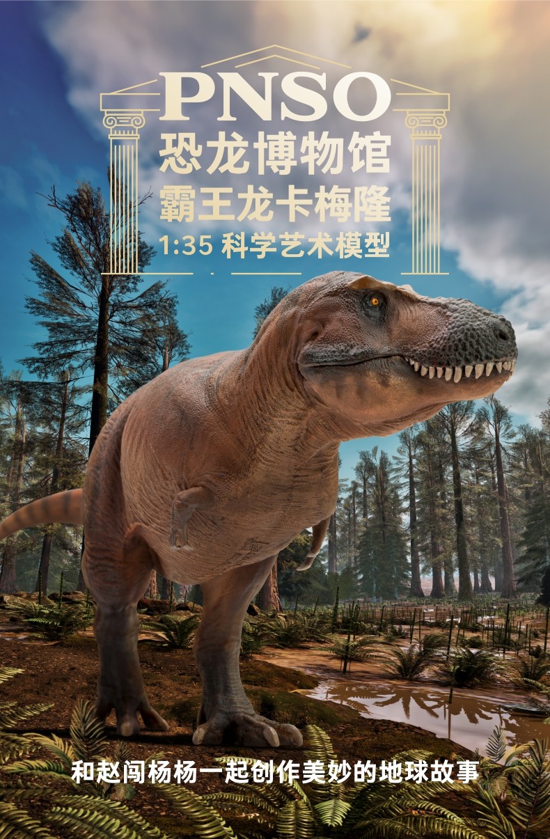 Pnso Nouveau Tyrannosaurus Rex Cameron Avec Tyrannosaurus Skull ...