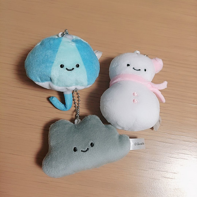 Japanese Genuine QUALIA Weather Plush Series Gashapon Sun Lightning ...