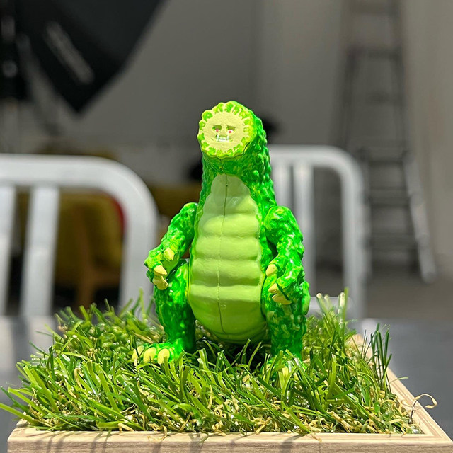 Japanese genuine STASTO Bitter Melon Monster Gashapon Vegetable Animal ...