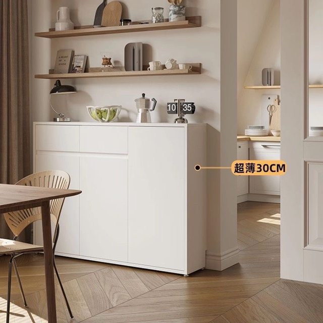 Customize the flat door ultra -narrow meal edge cabinet 20cm kitchen ...