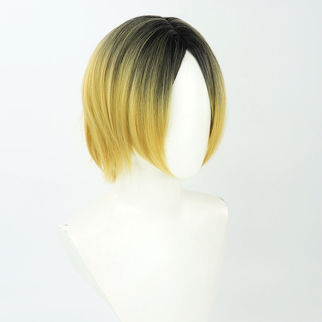 Volleyball Junior Claw Model COS Wig dyed Simulation Scalp Small ...
