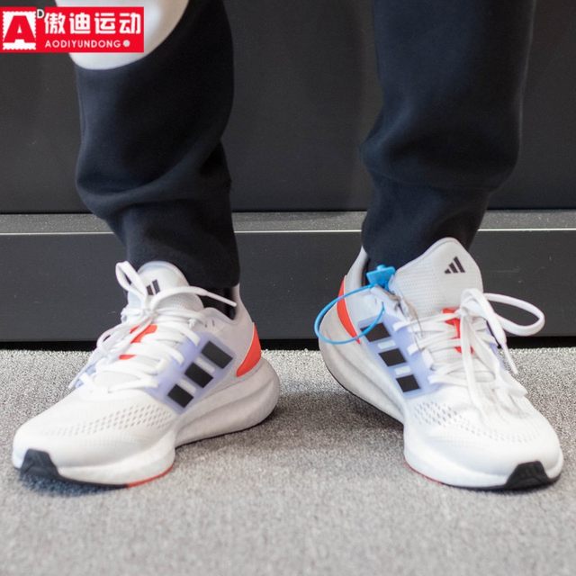 Adidas men's shoes 2023 summer new Pureboost22 lightweight breathable ...