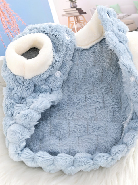 Pet cats small dog dog clothes Teddy Bie Mei Bomeo vest warming ...