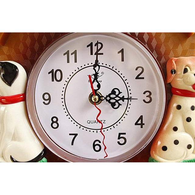Cuckoo wall clock pastoral living room bedroom wall clock cuckoo clock ...