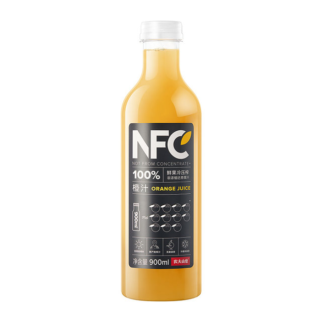 Nongfu Spring NFC freshly squeezed fruit juice orange juice NFC fruit ...