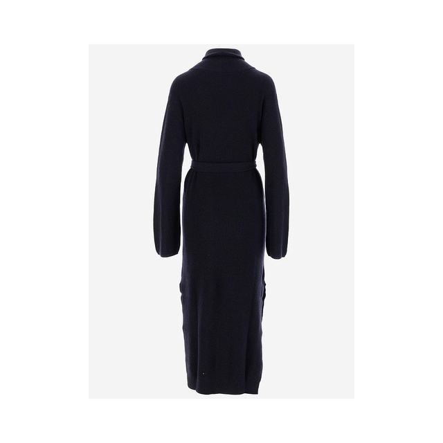 Hong Kong Direct Mail NANUSHKA Navy Blue High Negotes Waist Dress NW21CRDR