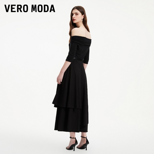 New VeroModa dress launched on 9.20, 2024 autumn and winter new style, one-piece collar, five ...