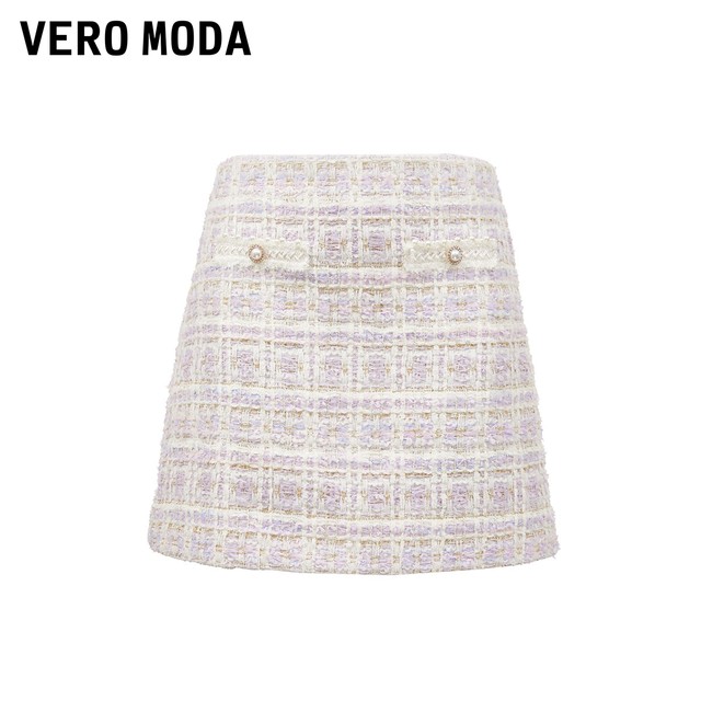Veromoda Ole Half Skirt 2024 Spring and Autumn New Elegant Sweet Sweet Fragrance