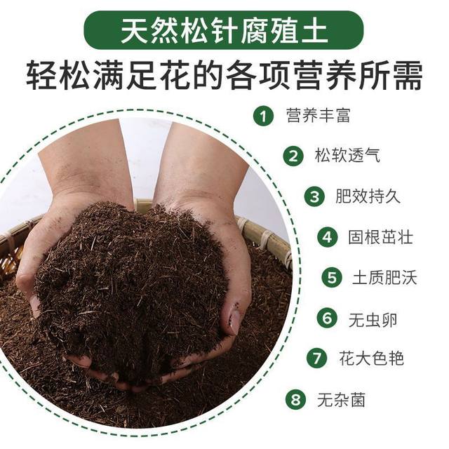 Pine needle humus soil nutrient soil pure pine needle flower soil pine ...