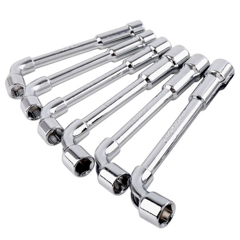 Jiufeng 6-24mm T-Handle Pipe Wrench - Chrome Vanadium Steel