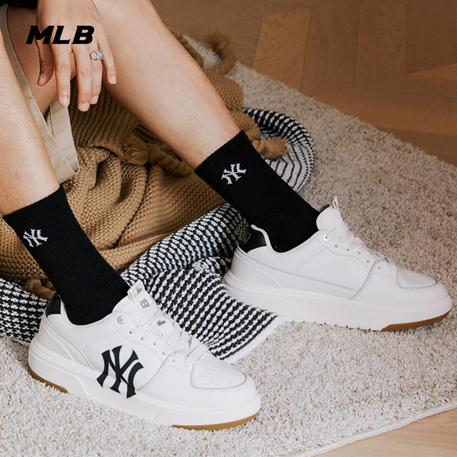 MLB official male and female couple retro sneakers casual shoes ...
