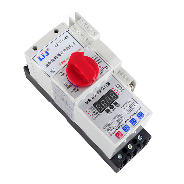 Control and protection switch electrical fire-fighting type leakage ...