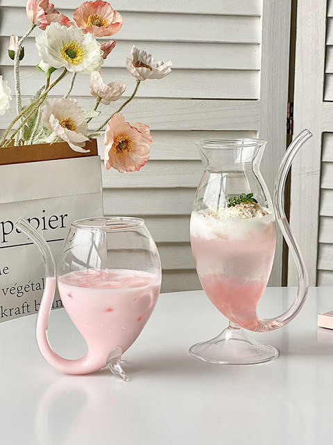 ins vampire cup creative funny glass personalized shaped straw cup ...