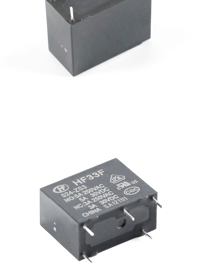 Relais D'origine Hf33f 005/012/024-zs3 - 5/12/24 V 5a Kit De Conversion 5 Broches | Votre cee