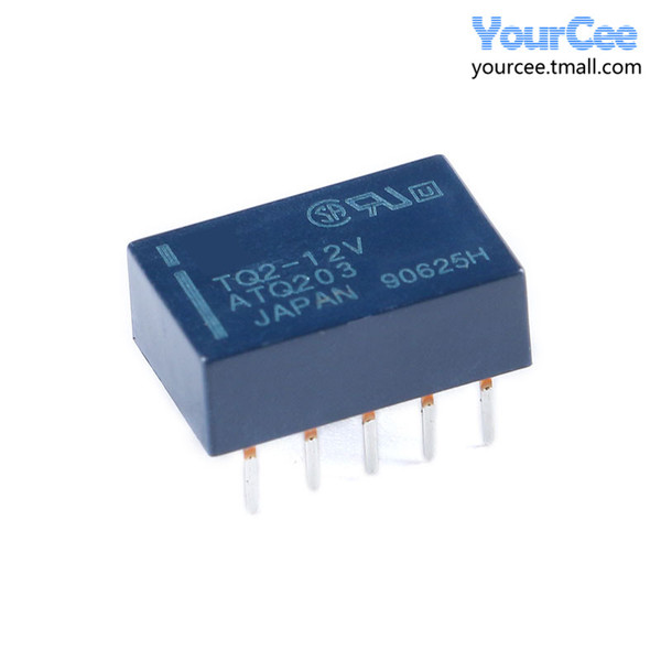 Original Genuine Signal Relay TQ2-5V 12V 24V Two Open And Two Closed 1A ...