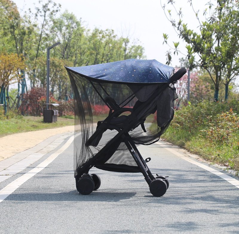 Baby stroller sunshade anti-ultraviolet roof canopy walking baby ...