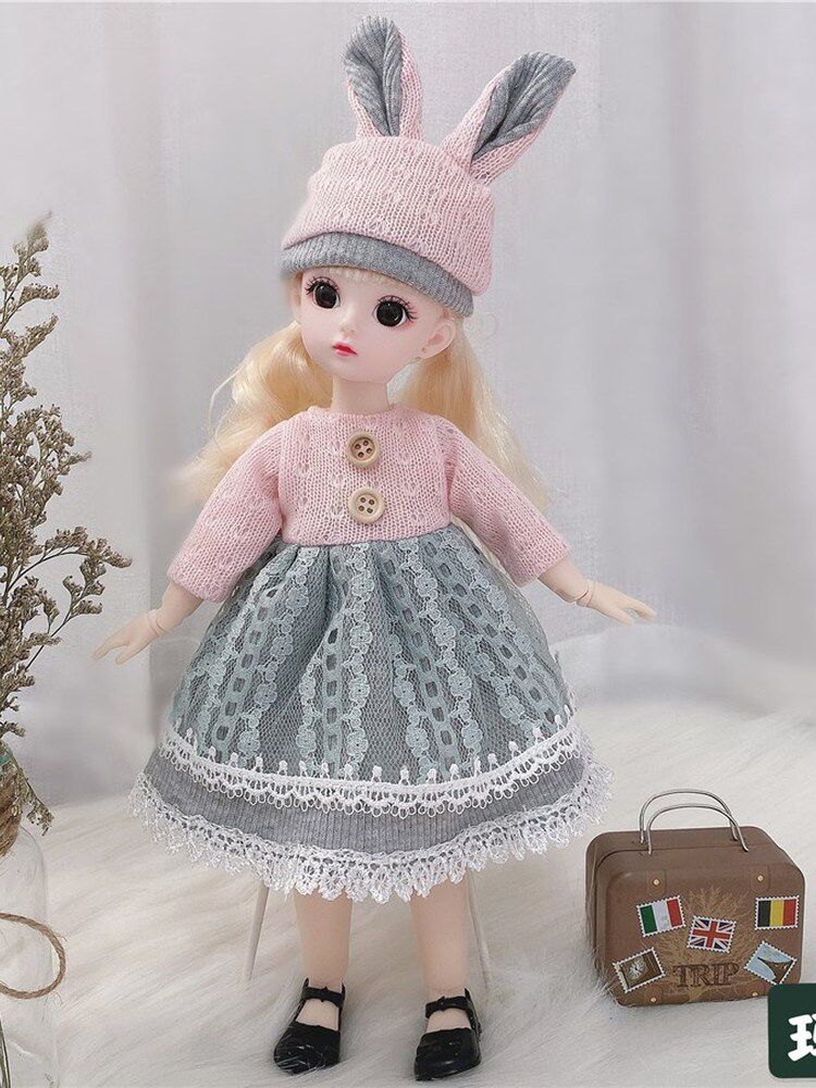 Monchhichi 30cm Princess Doll - Baby Doll for Girls & Boys