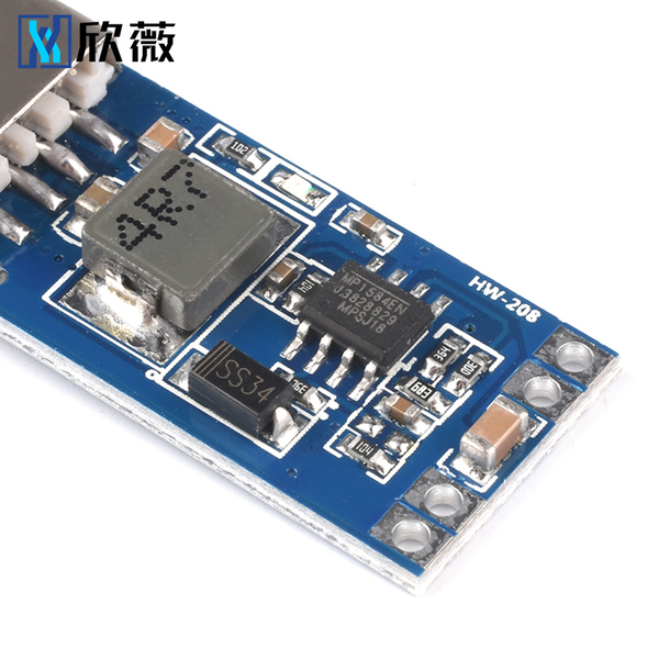 Car DC-DC Power Module - Step-Down Converter 9V/12V/24V To 5V USB ...