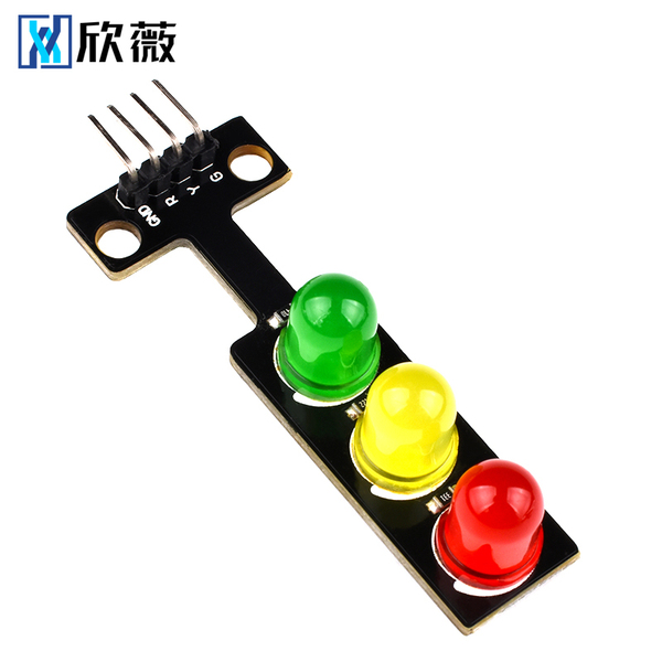 LED Traffic Light Module Electronic Building Block - 5V Traffic Light ...