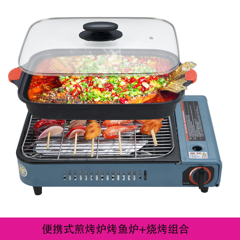 Gril z nerezové oceli Changgu Yidi - Venkovní BBQ pec