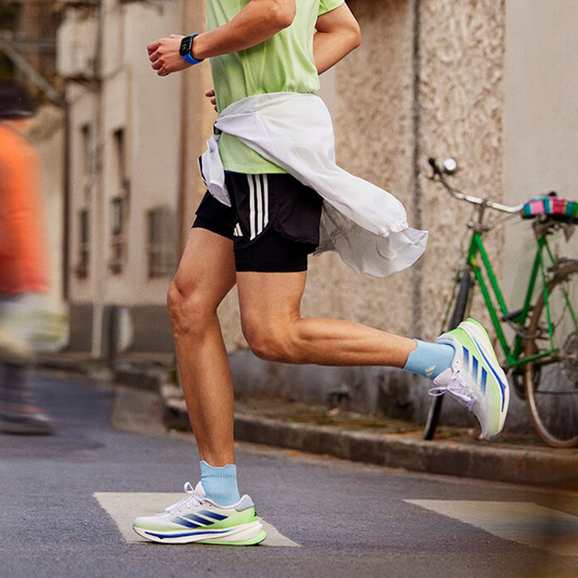 Adidas/Adidas genuine OTR E 3S 2IN1 S men's running sports shorts IQ3808