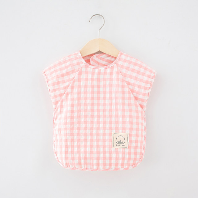 Baby eating smock bib children's apron baby rice pocket waterproof and ...