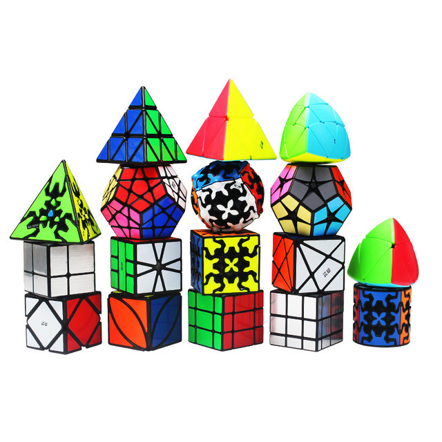 Qiyi Rubik's Cube Set Full Set of Children's Gift Box Three-fourth ...