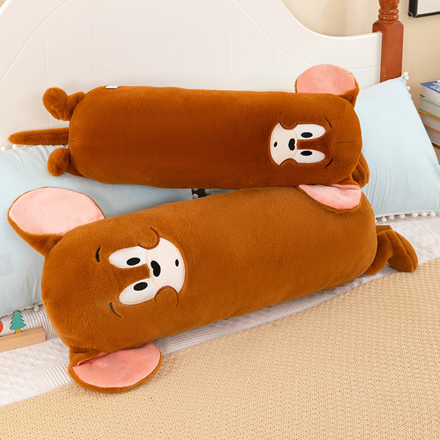 Tom and Jerry long pillow Tom Cat plush doll Jerry Mouse doll girl ...