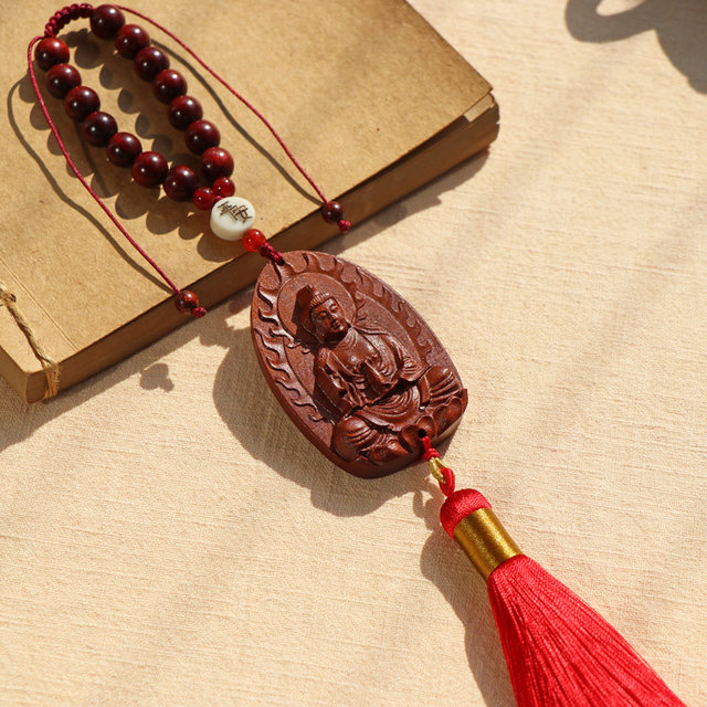 Ping An Guanyin Automobile Pendant Cars 2024 New High -end Dragon Year ...