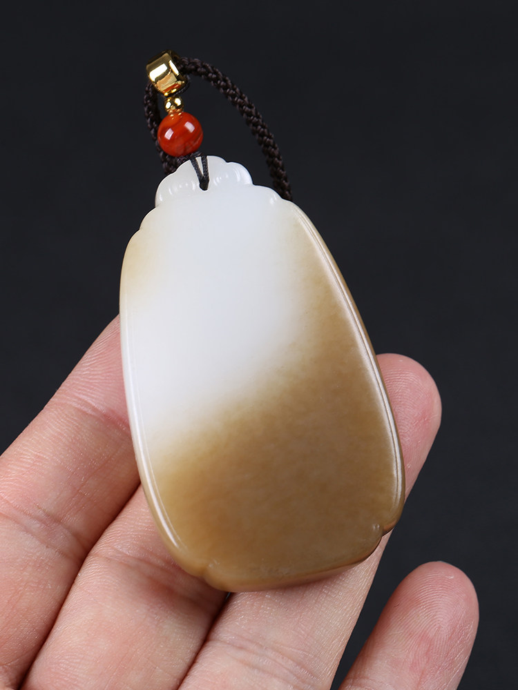[Ping An An] Xinjiang Hotan Jade Sugar Mutton Fat White Jade Wushi ...