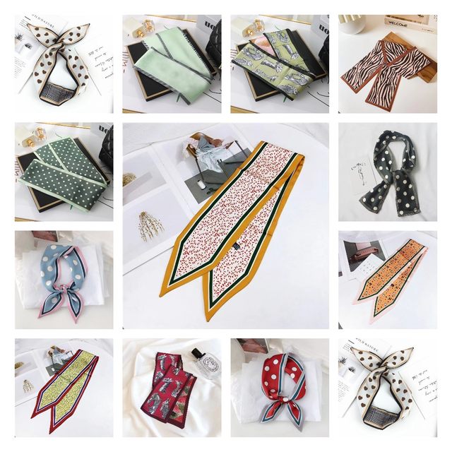 Clearance new sharp corner silk scarf for women spring, autumn and ...