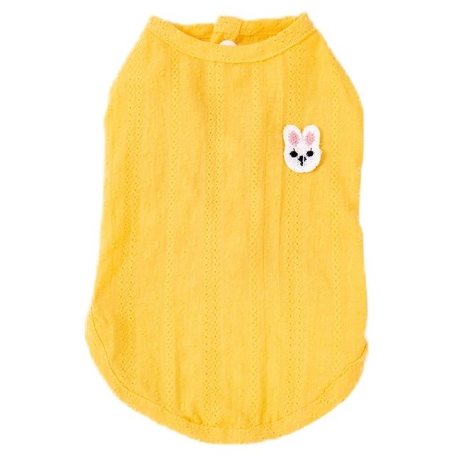 Cat clothes summer thin breathable anti-shedding silver gradient puppet ...