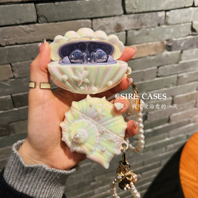 Colorful glitter powder shell Huawei freeclip protective case suitable for freebudspro4 ...