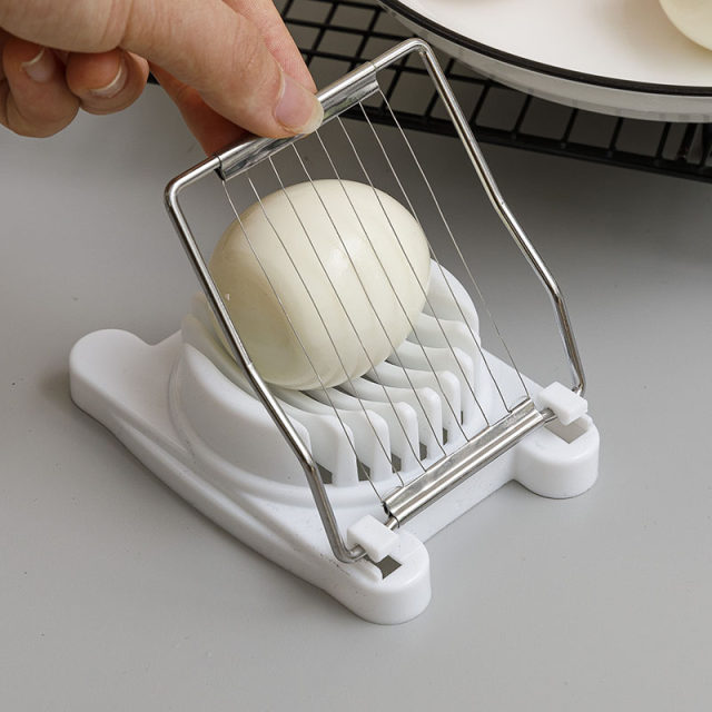Multi-functional egg cutter household egg cutting artifact three-in-one ...